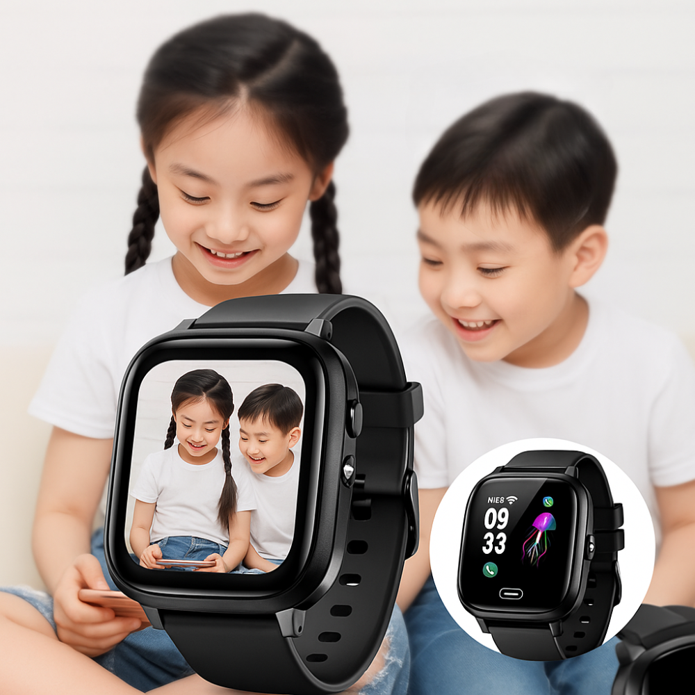 Montre intelligente pour enfants GPS Tracker | Appel vidéo Caméra 4G É ...